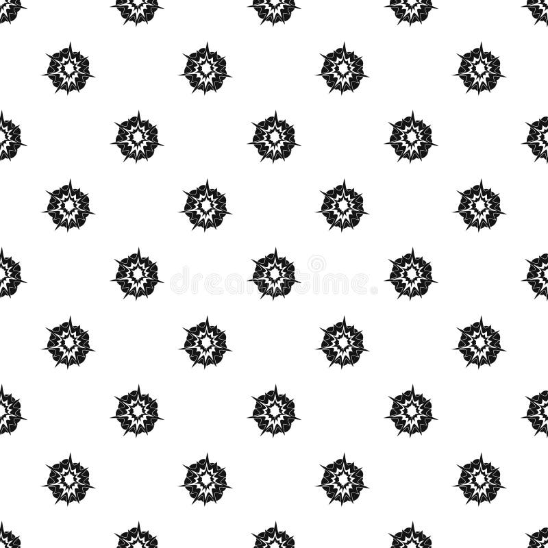 Fire Explosion Pattern Vector Stock Vector - Illustration of chernobyl ...