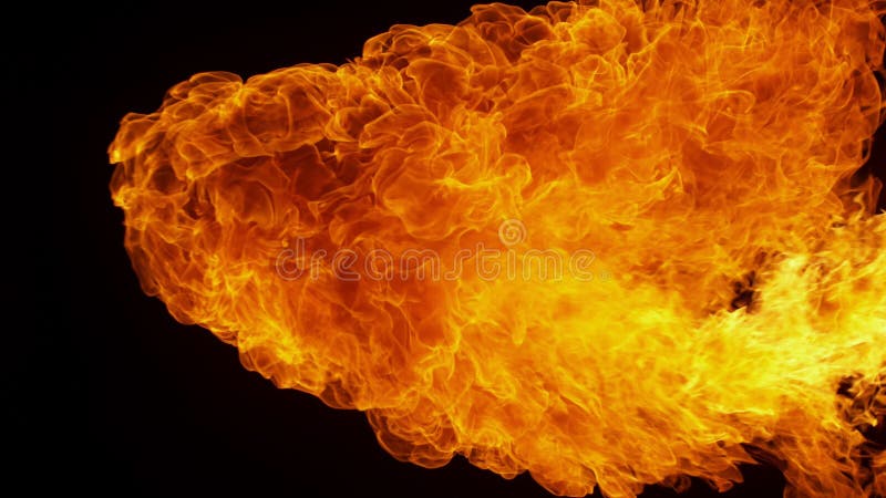 Fire Explosion Shooting with High Speed Camera at 1000fps, Stock Video ...