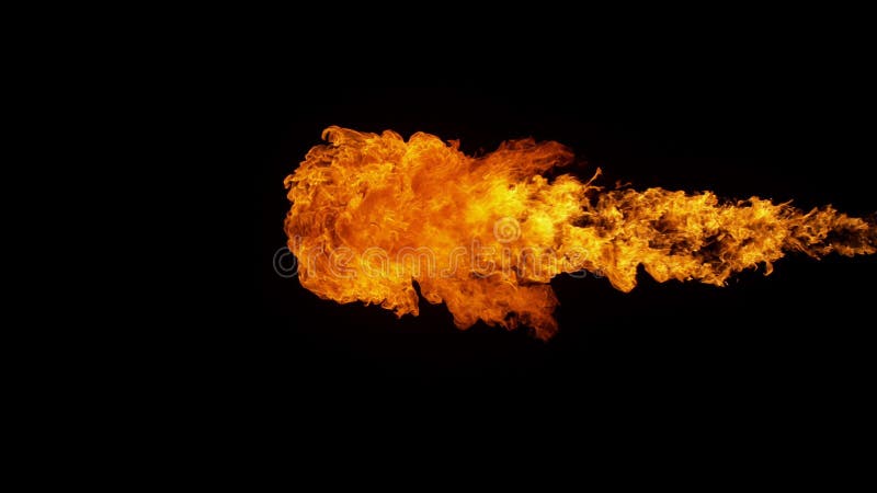 Fire Explosion Shooting with High Speed Camera at 1000fps, Stock ...