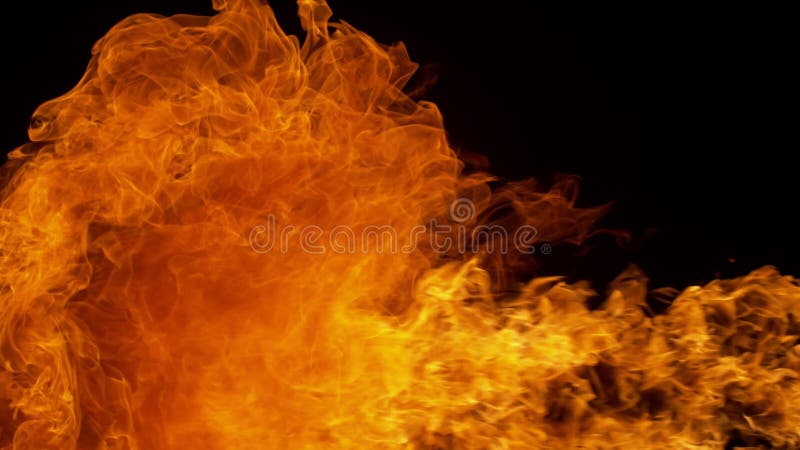 Fire Explosion Shooting with High Speed Camera at 1000fps, Stock Video ...