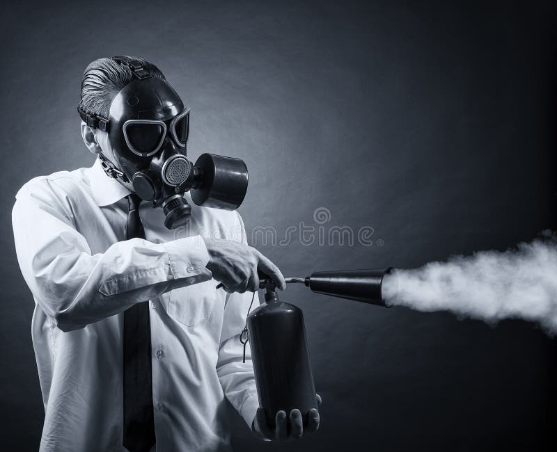 Fire extinguisher stock image. Image of fear, precaution - 29443331