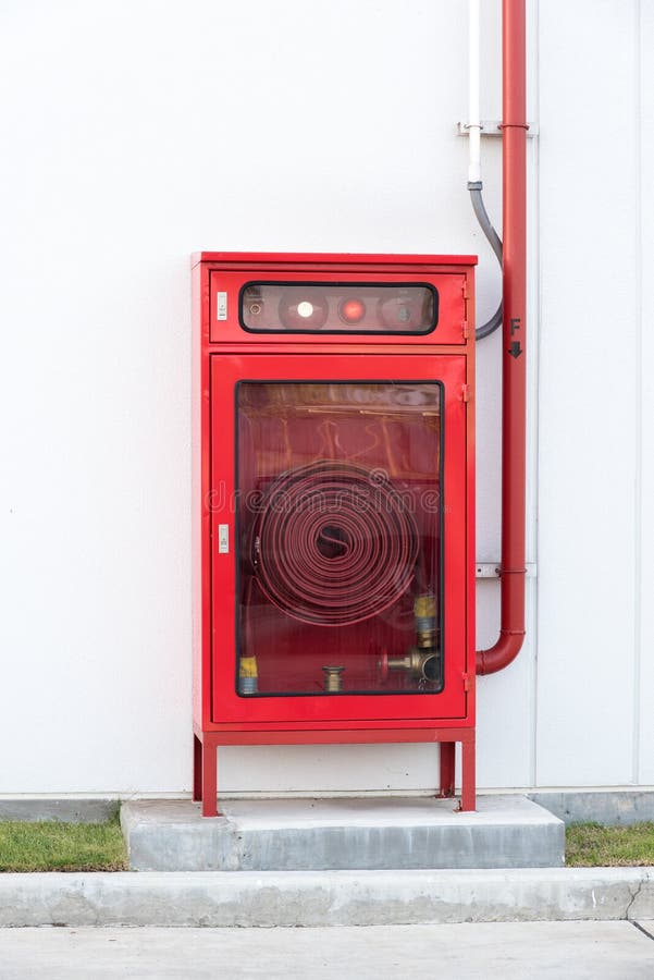 Fire extinguisher box stock photo. Image of white, extinguisher - 49166930