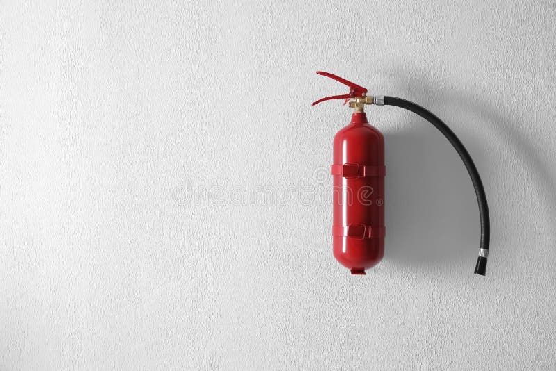 Fire Extinguisher Hanging on the Wall.. Editorial Photography - Image ...