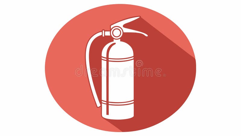 A Fire Extinguisher Icon for Safety Instructions and Regulations ...