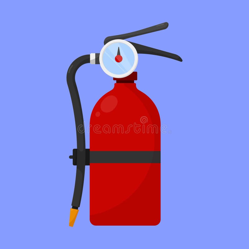 Fire Extinguisher Icon Vector, Fire Extinguisher Cylinder Icon Vector ...