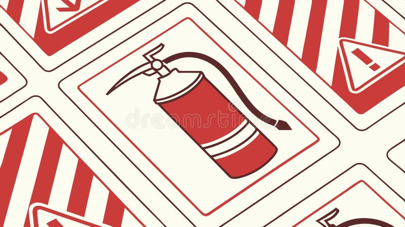 Fire Extinguisher Illustration, Fire Safety and Emergency Equipment ...