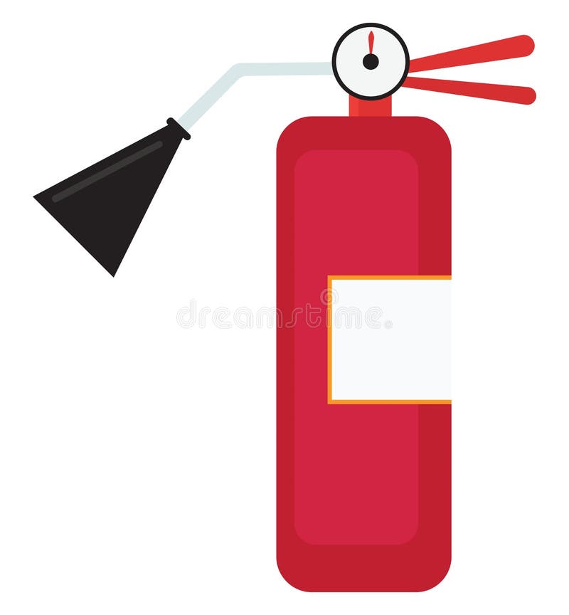 Fire Extinguisher, Vector or Color Illustration Stock Vector ...