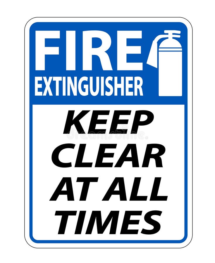Fire Extinguisher Classification Sign on White Background Stock Vector ... Fire Extinguisher Classification Sign on White Background Stock Vector ...