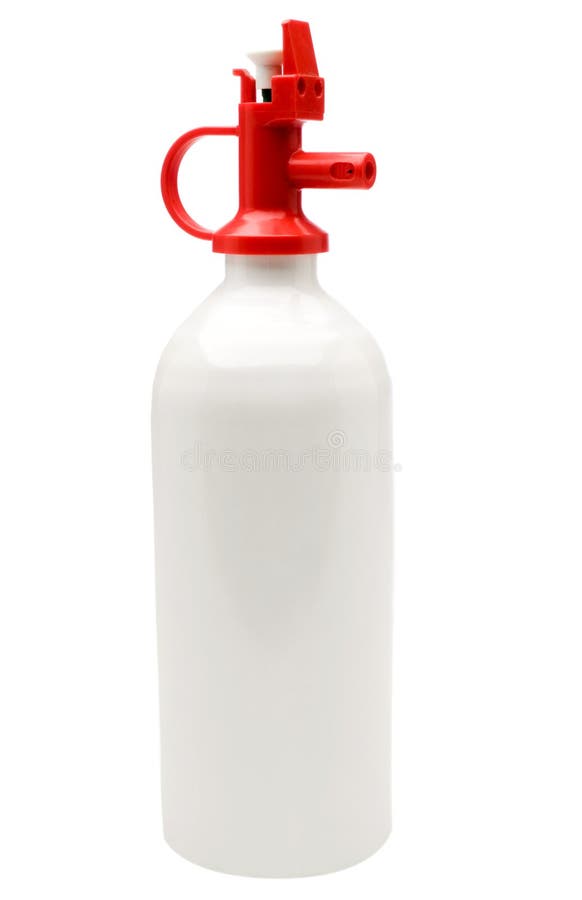 Fire Extinguisher of Plastic Stock Photo - Image of security, danger ...