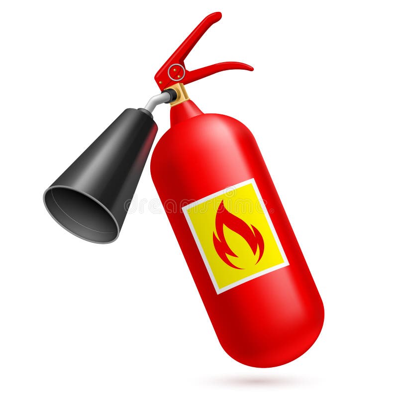 Fire extinguisher stock illustration. Illustration of pressure - 40332505