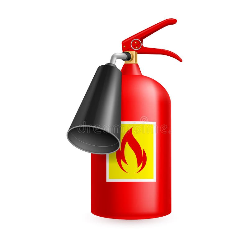 Fire extinguisher stock illustration. Illustration of metal - 40333276