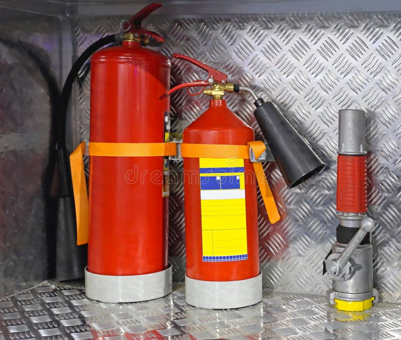 Fire extinguishers stock photo. Image of equipment, safe - 19463852