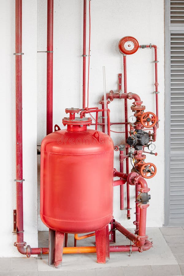 Fire Extinguishing and Fire Alarm System with Complex and Intricate ...