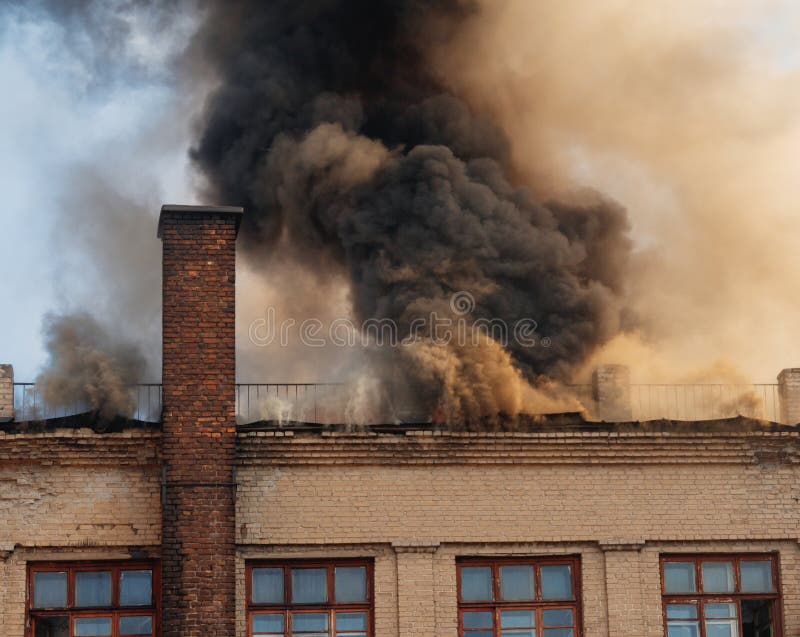 Window on Fire stock image. Image of fire, danger, flame - 82085285