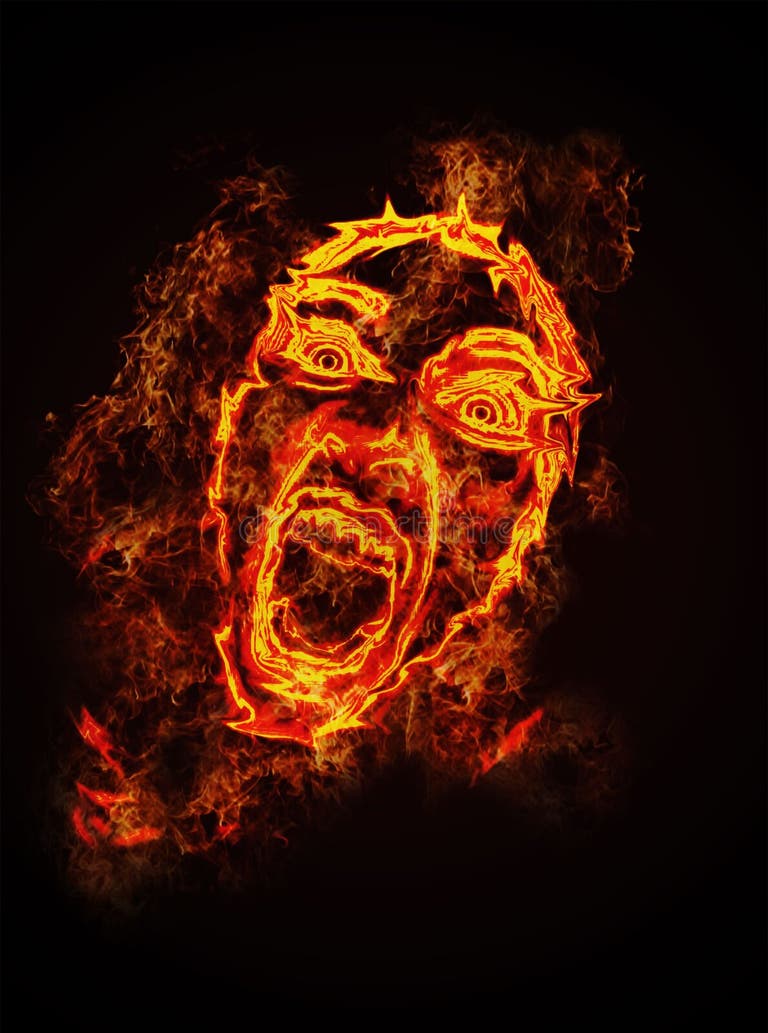 Fire Devil Face Stock Illustrations – 3,014 Fire Devil Face Stock ...