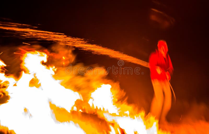 Fire Fight stock image. Image of mask, male, blaze, flag - 33349111