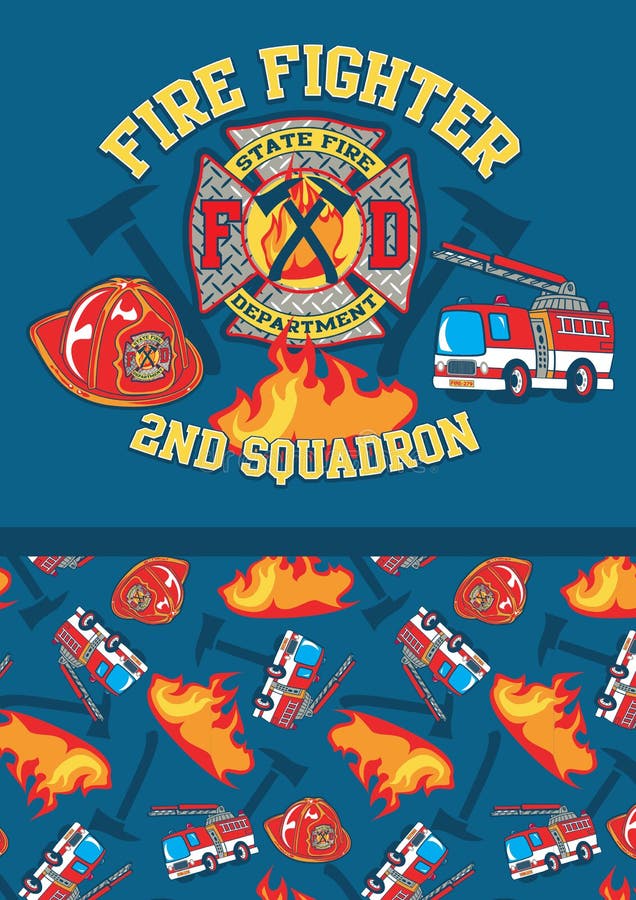 Firefighter Tools Logo stock vector. Illustration of tool - 18082963