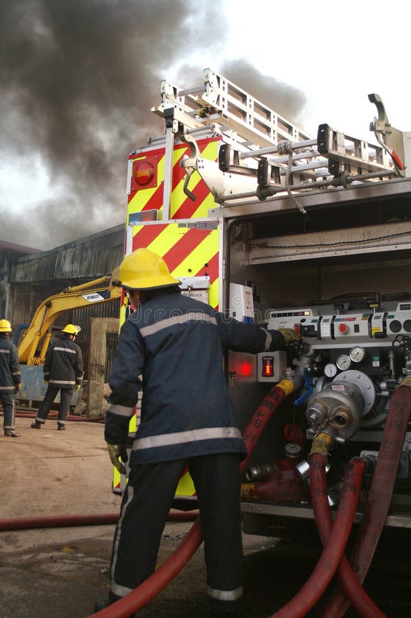 Fire Fighters editorial photography. Image of fire, together - 49004187