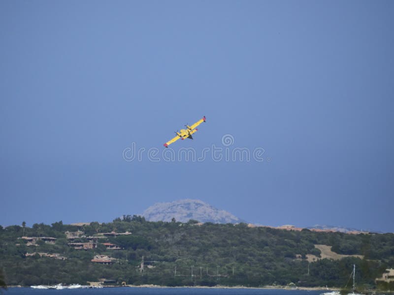 Fire fighters in the sky editorial stock image. Image of firefighter ...