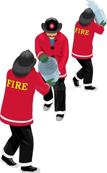 Bucket Brigade Stock Illustrations – 118 Bucket Brigade Stock ...