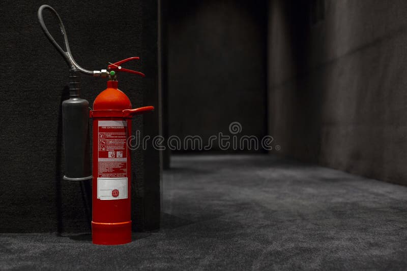 Fire fighting device stock photo. Image of extinguish - 132531890