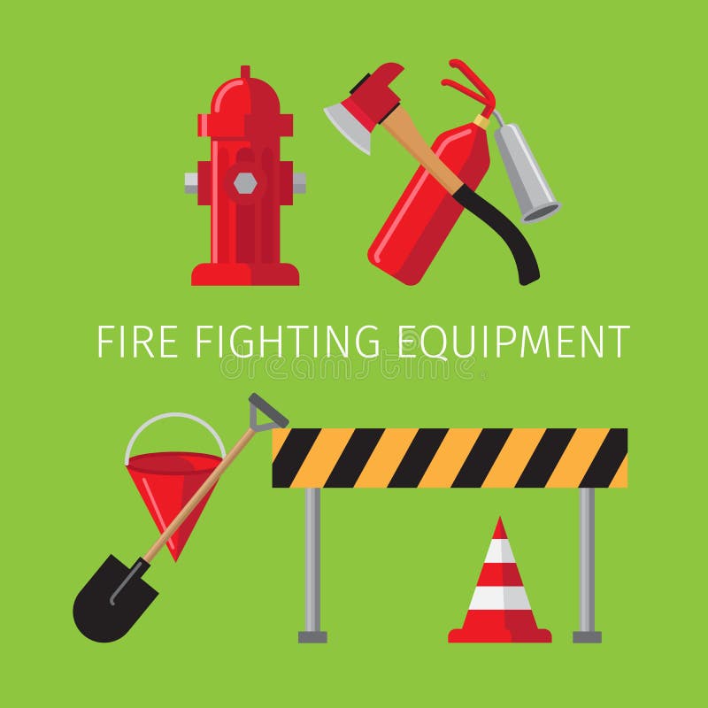 Fire Fighting Equipment Emblem Stock Illustrations – 768 Fire Fighting ...