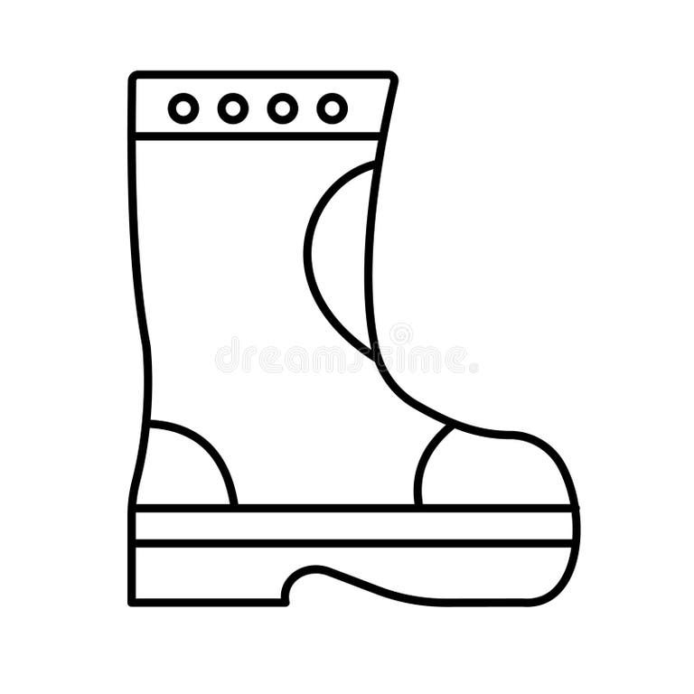 Fire Fighting Uniform Vector Icon Easily Modify. Stock Vector ...