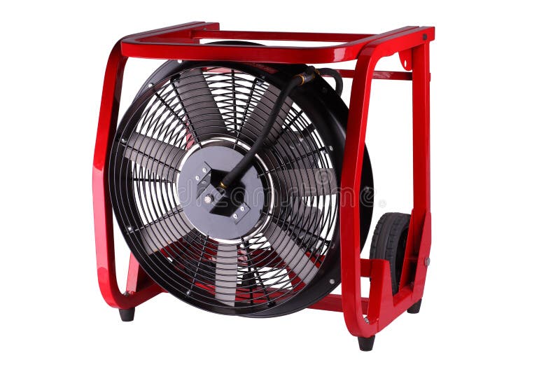 Fire Fighting Ventilation Fan Stock Image - Image of equipment, truck ...