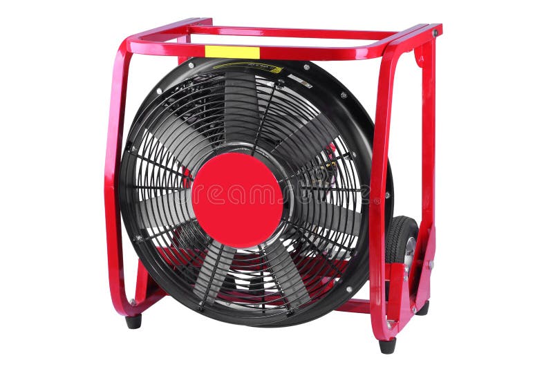 Fire Fighting Ventilation Fan Stock Image - Image of firefighting ...