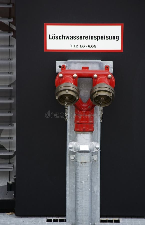 Fire fighting water pipes stock photo. Image of faucet - 159448738