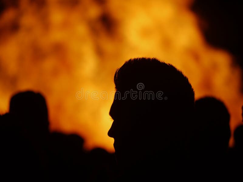 Fire And Figure Picture. Image: 97009435