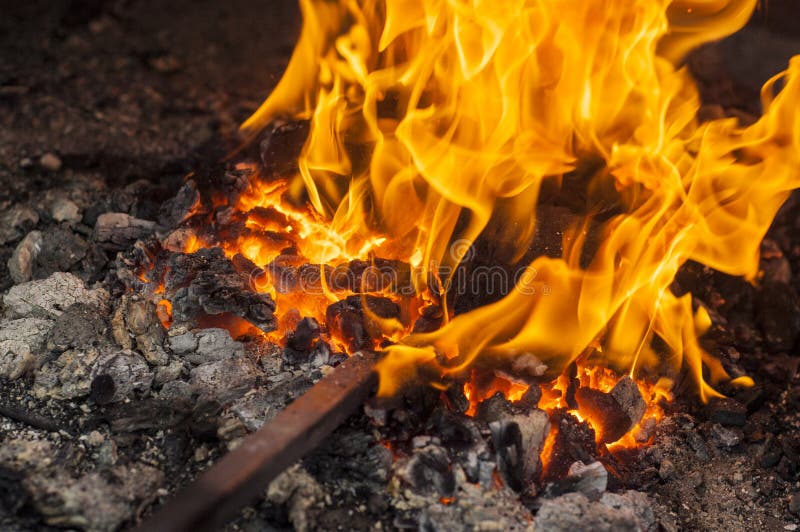 Fire stock photo. Image of flammable, fuel, element - 122297914