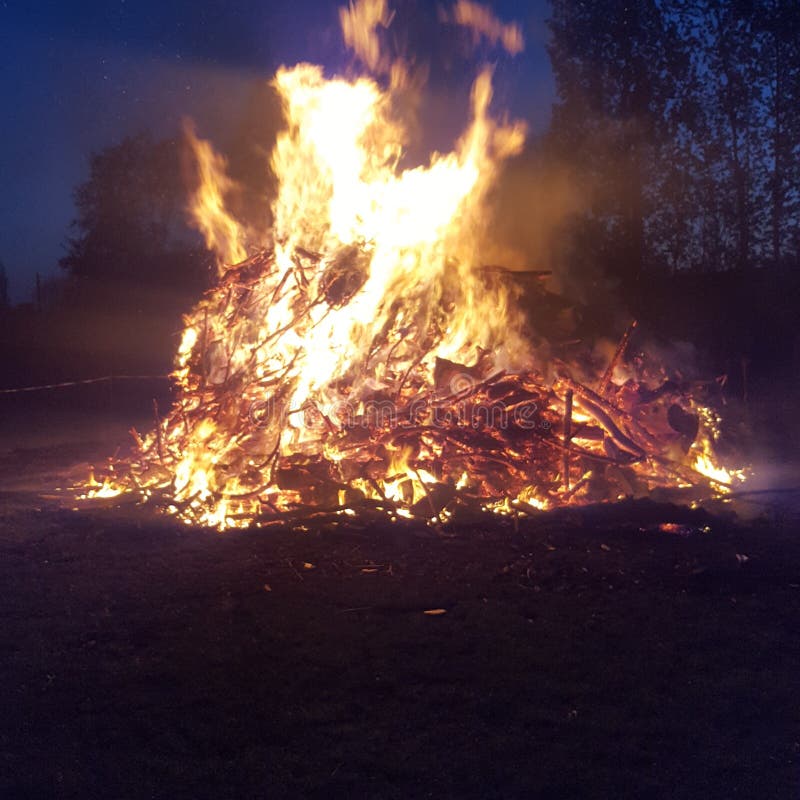 Fire on fire stock photo. Image of nature, party, fire - 91660628