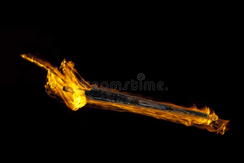Real Flaming Sword