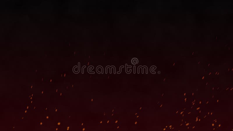 Fire Flakes Flew into the Sky, Background of Fire Theme Stock Video ...