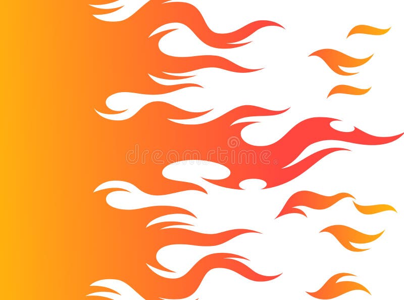 Fire flame stock vector. Illustration of motion, blast - 7220759