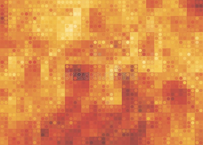 Fire Flame Abstract Digital Pixel Vector Image Stock Illustration ...