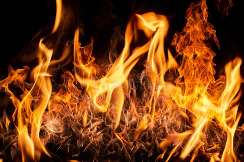 Fire Flame Background. Fire Flames. Campfire Texture. Flaming Bonfire ...