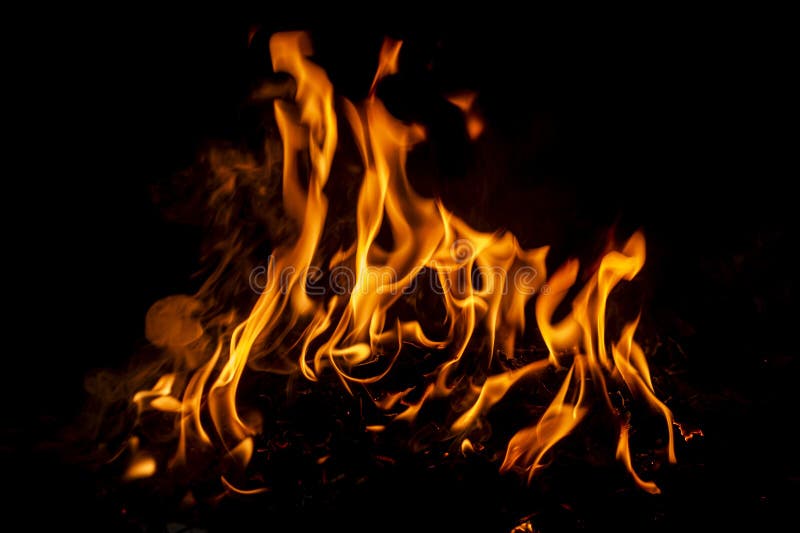 Fire Flame Background. Fire Flames. Campfire Texture. Flaming Bonfire ...