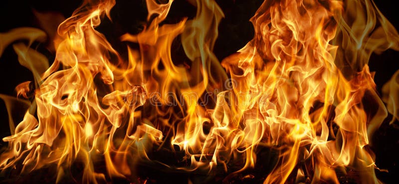 Fire Flame Background. Fire Flames. Campfire Texture. Flaming Bonfire ...