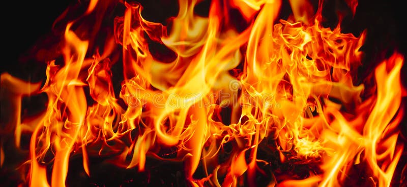 Fire Flame Background. Fire Flames. Campfire Texture. Flaming Bonfire ...