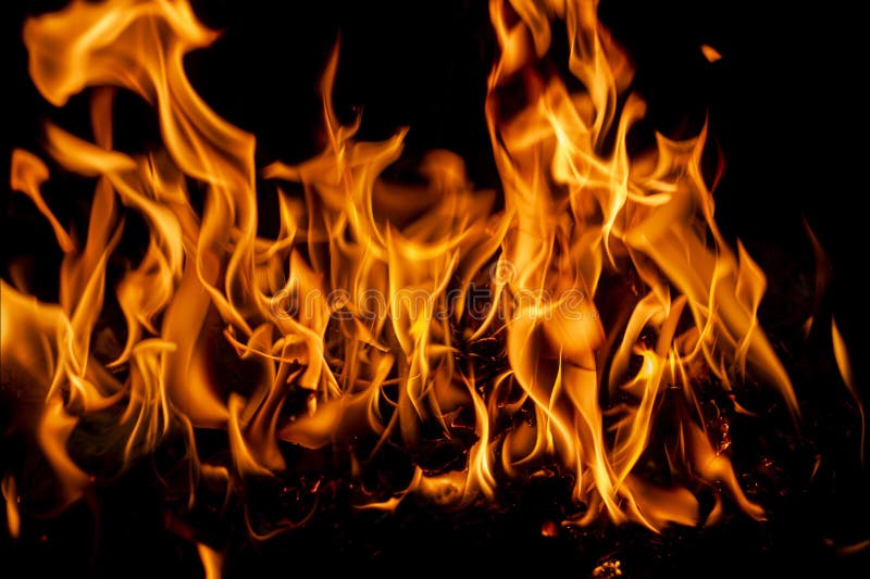 Fire Flame Background. Fire Flames. Campfire Texture. Flaming Bonfire ...
