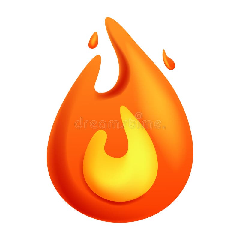 3d fire flame stock vector. Illustration of light, flaming - 299625656