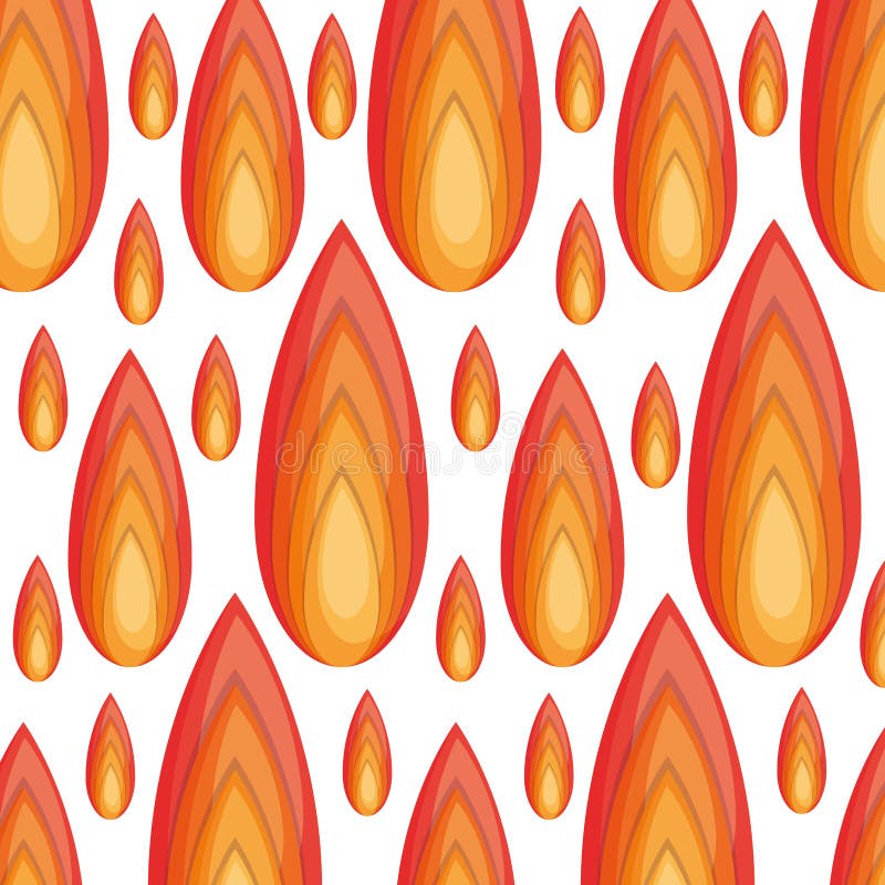 Fire flame design stock vector. Illustration of fiery - 136110893