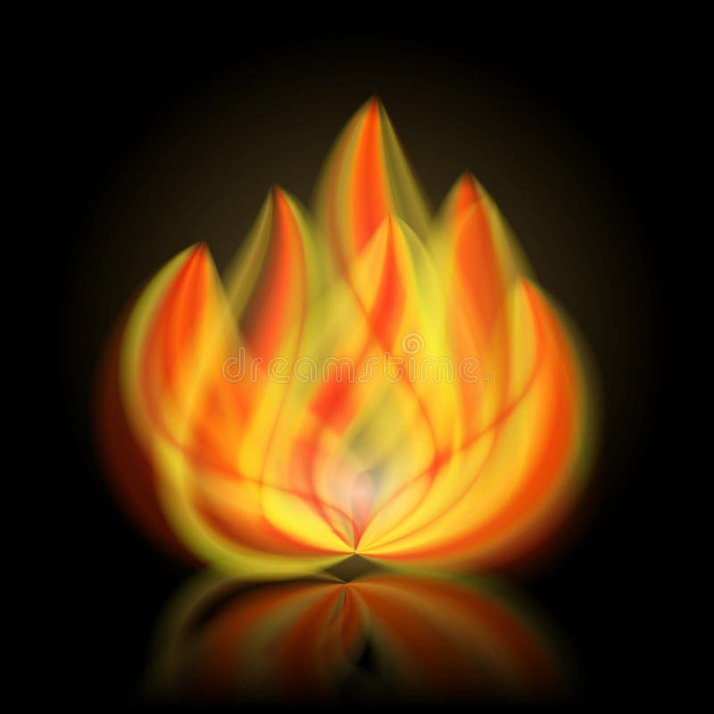 Fire Flame Design Vector Illustration Stock Vector - Illustration of ...