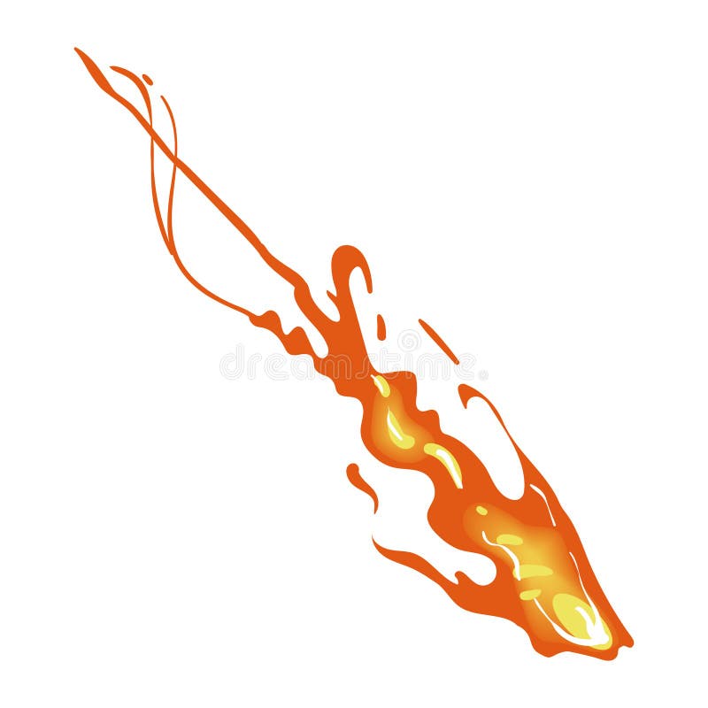 Fire flame diagonal shot stock vector. Illustration of ignite - 257210301