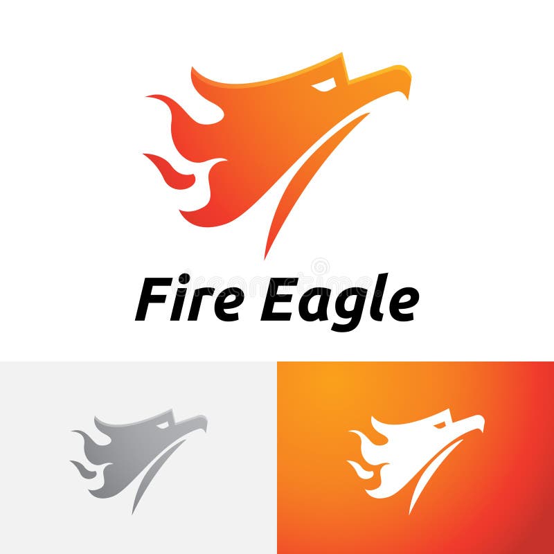 Falcon fire logo design stock vector. Illustration of symbol - 174734862