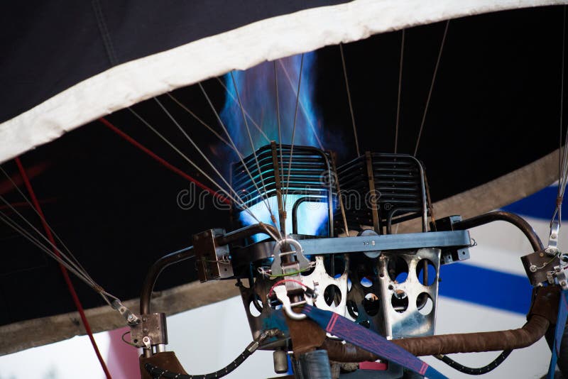 Hot Air Balloon engine stock photo. Image of adventure - 83425214