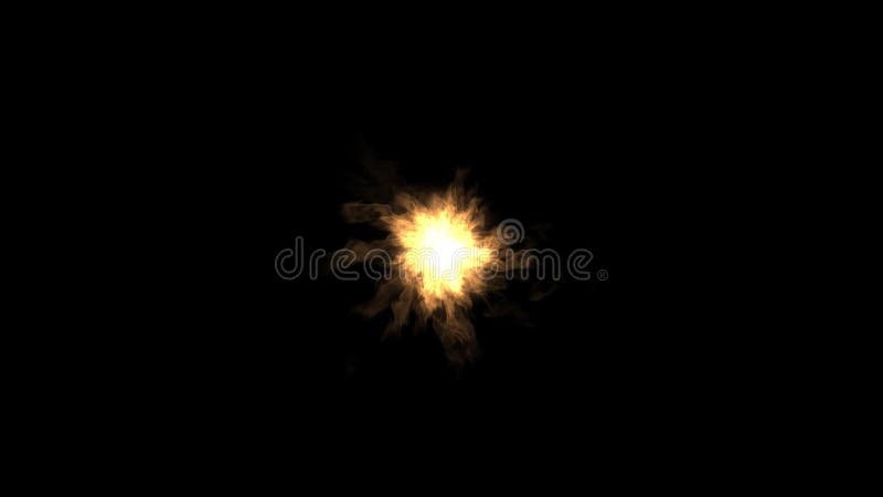 Fire Flame Explosion for Intro, Design Elements, Flames and Sparks ...