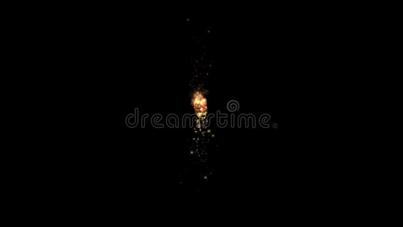Fire Flame Explosion for Intro, Design Elements, Flames and Sparks ...